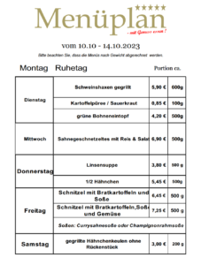 Landschlachterei Kuhlmann – mit Genuss essen! Mittagstisch & Partyservice